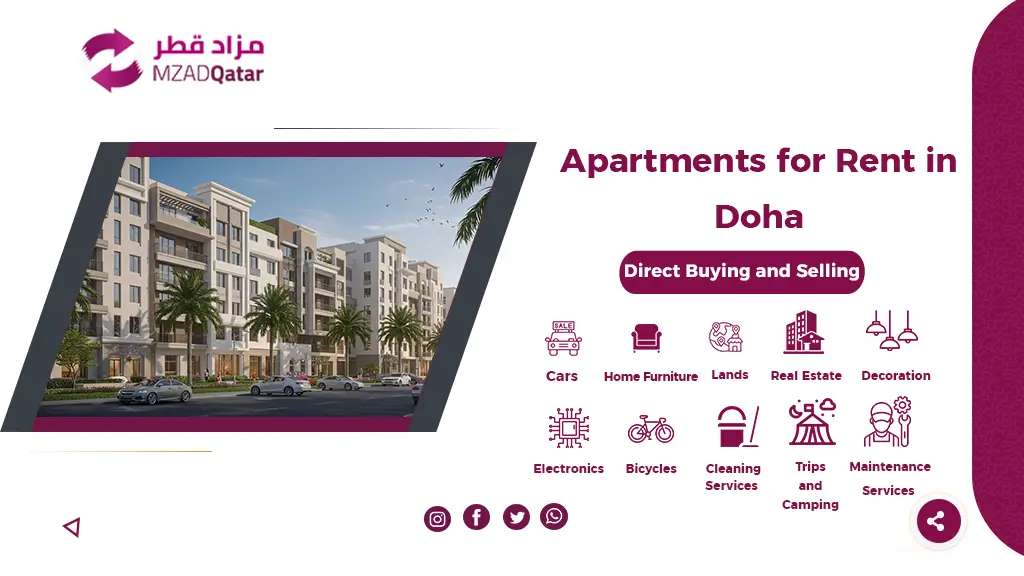 Apartments for Rent in Doha – Find Your New Home Today